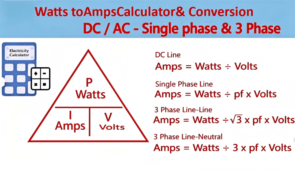 What Is Watts to Amps?